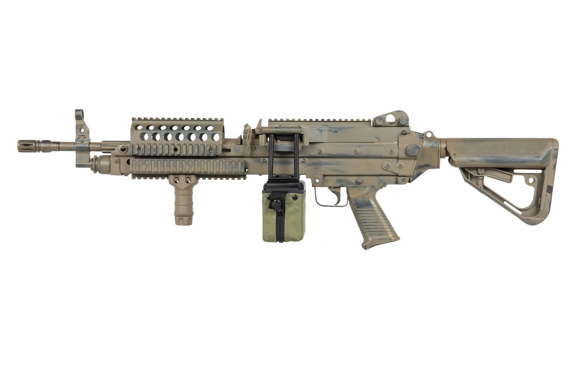 A a K T8 SP Systems MK46 MOD 0 LMG - Tan (Battleworn) - bope